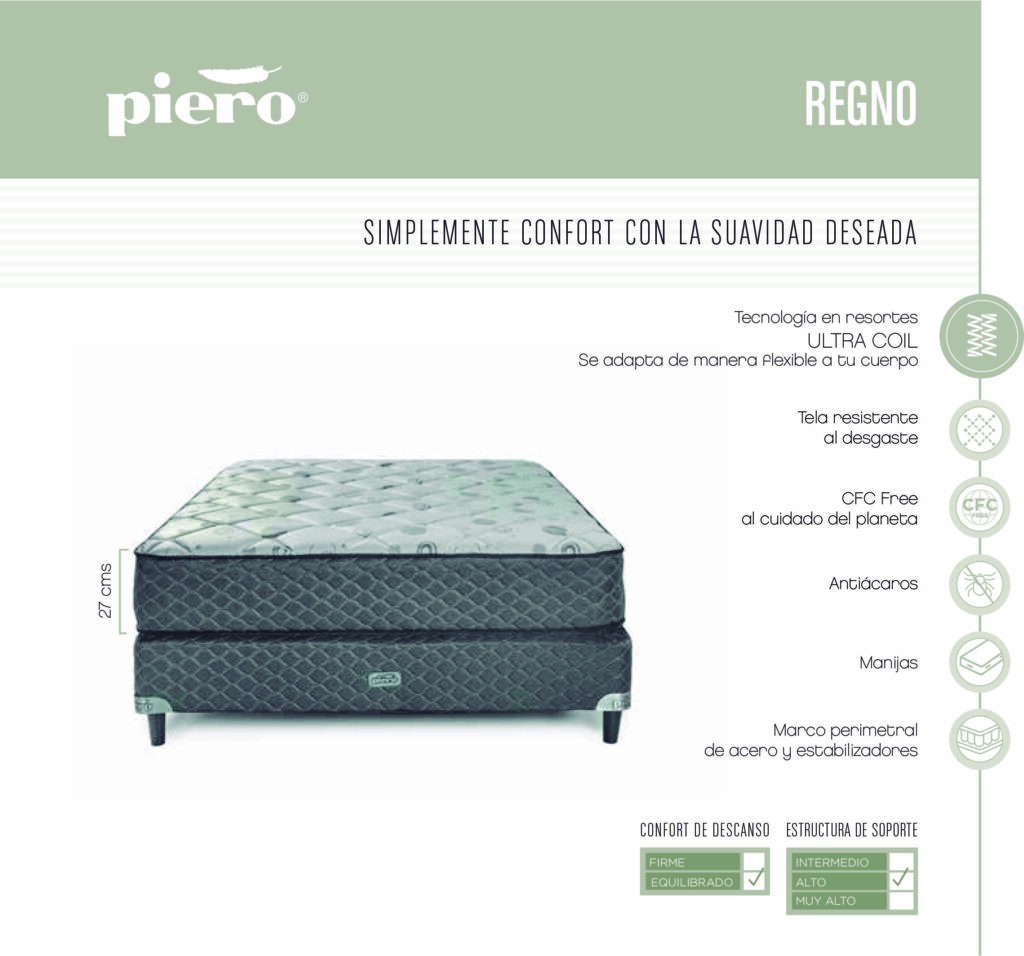 Colchones Piero de Resorte – Casa Viazzo